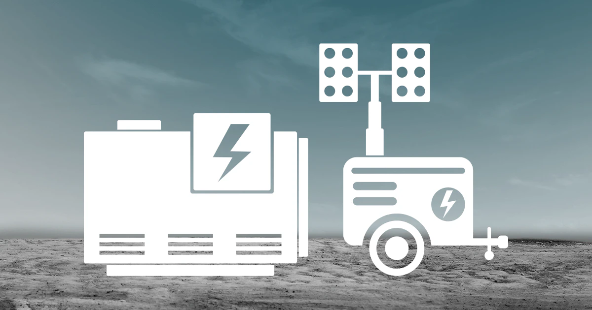 Strom & Licht ab 14€/Tag online mieten